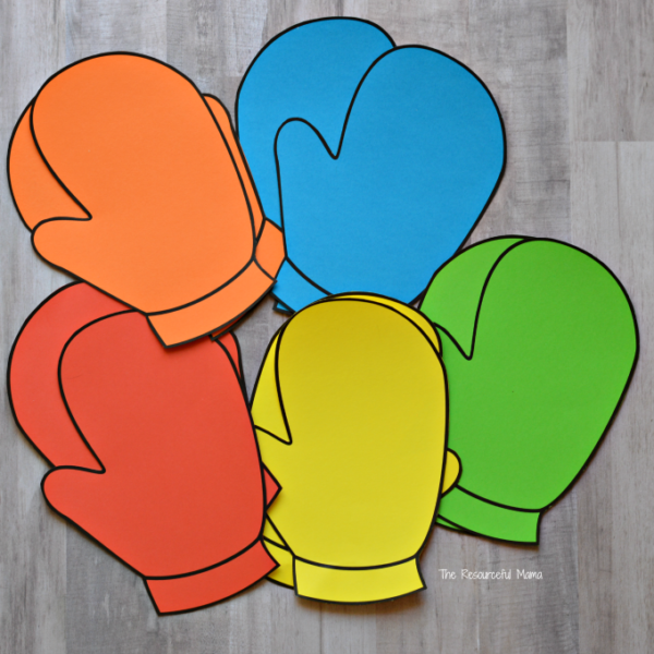 One Mitten Activities for Kids - The Resourceful Mama