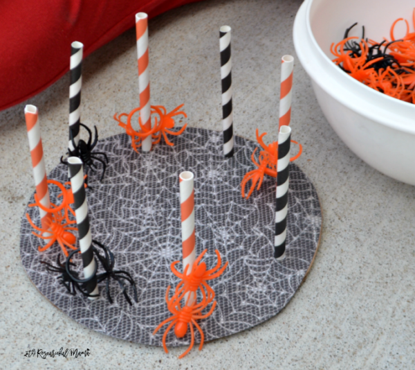 Spider Threading Fine Motor Activity - The Resourceful Mama
