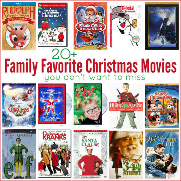Classic Family Favorite Christmas Movies - The Resourceful Mama