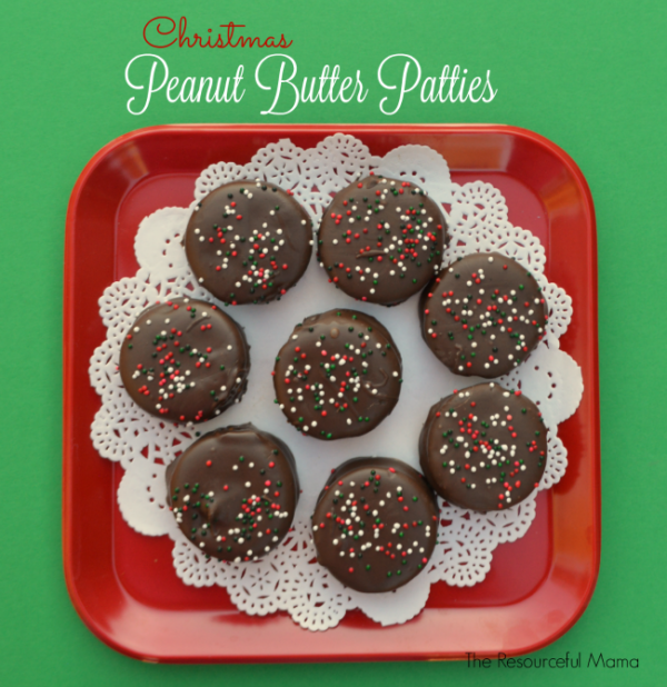 No Bake Christmas Cookies: Peanut Butter Patties - The Resourceful Mama