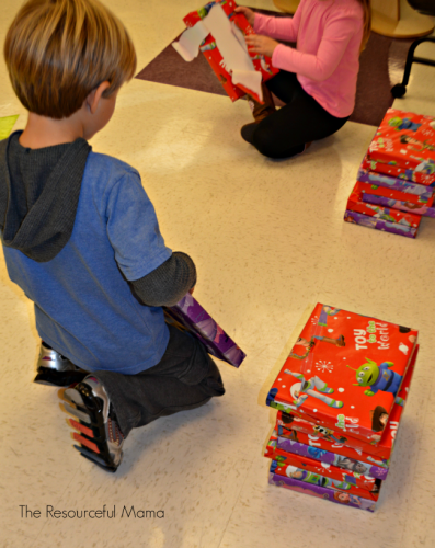 Unwrap the Gift Holiday Party Game - The Resourceful Mama
