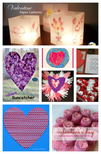 Washi Tape Hearts {Valentines Day Craft} - The Resourceful Mama