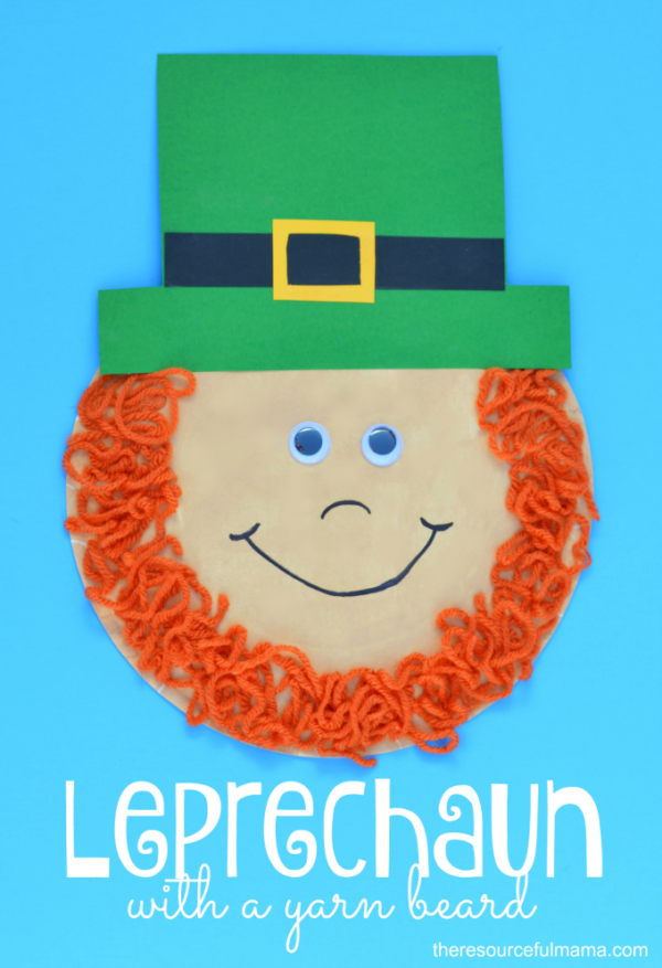 St. Patrick's Day Leprechaun Craft for Kids - The Resourceful Mama