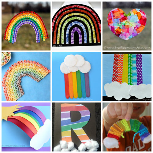 Rainbow Crafts for Kids - The Resourceful Mama