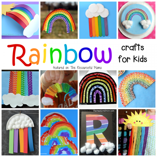 Rainbow Crafts for Kids - The Resourceful Mama