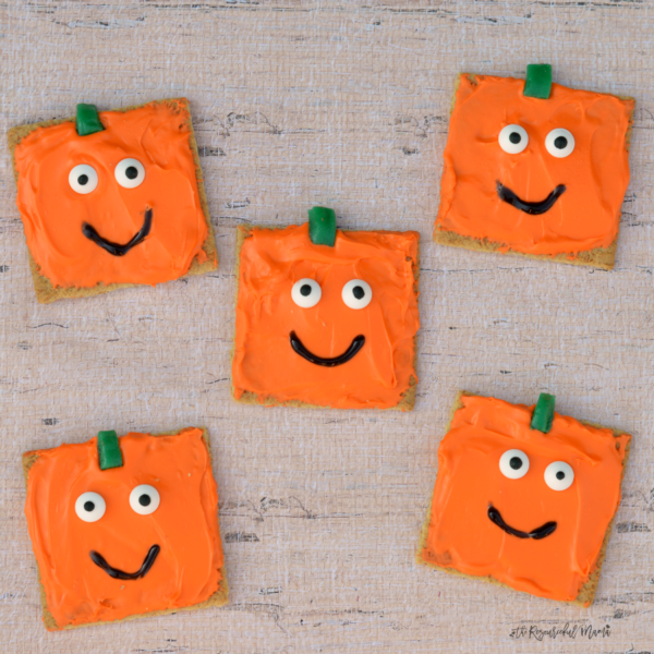 Spookley the Square Pumpkin Inspired Pumpkin Snacks - The Resourceful Mama