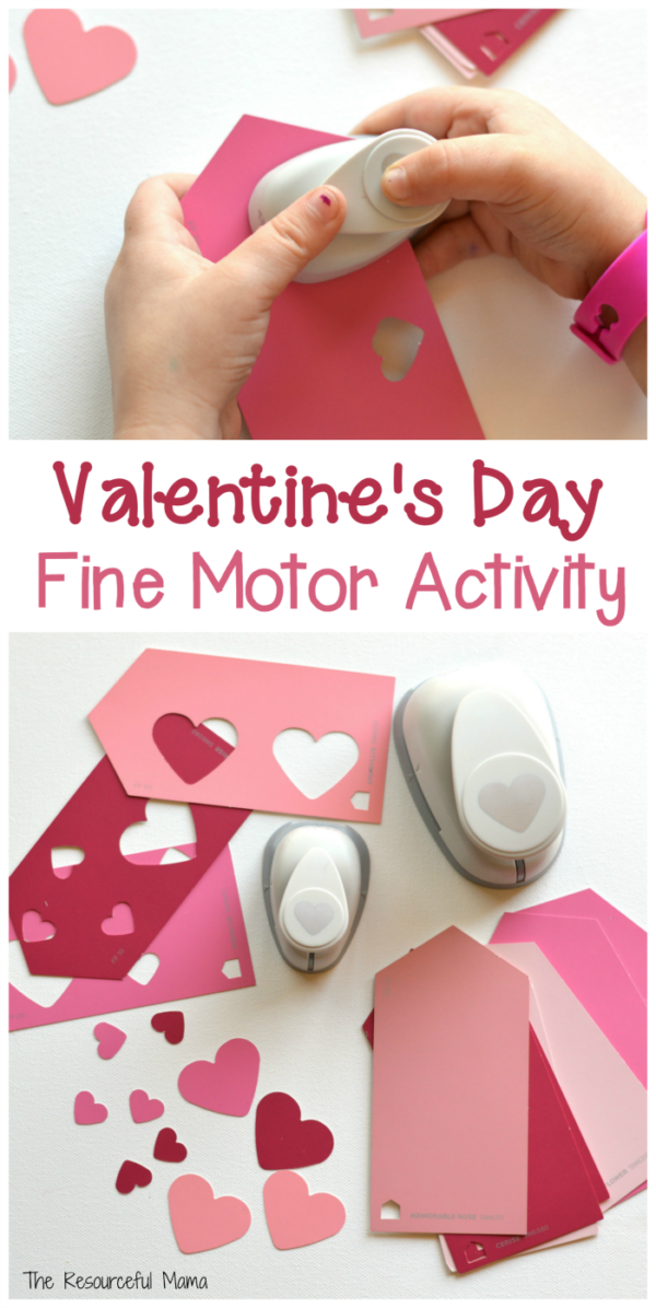 Valentine's Day Fine Motor Activity - The Resourceful Mama