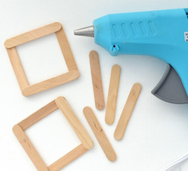 Mini Craft Sticks Christmas Gift Ornament - The Resourceful Mama