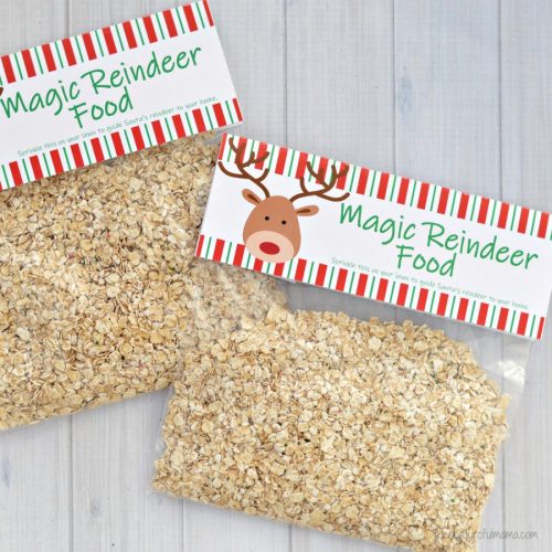 Magic Reindeer Food {Printable Bag Topper} - The Resourceful Mama