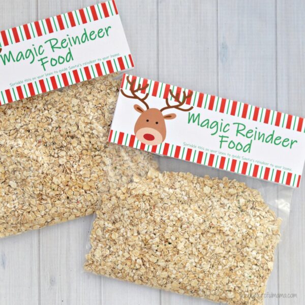 Magic Reindeer Food {Printable Bag Topper} - The Resourceful Mama