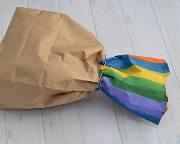 Stuffed Paper Bag Turkey Craft - The Resourceful Mama