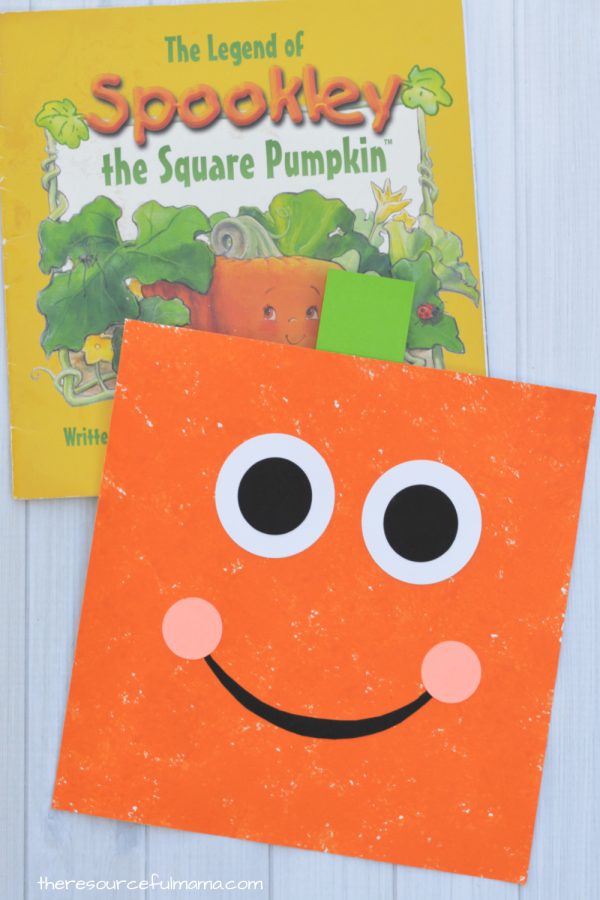 Spookley the Square Pumpkin Craft - The Resourceful Mama